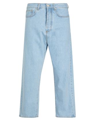 8 by YOOX ORGANIC COTTON CROPPED FIT DENIM