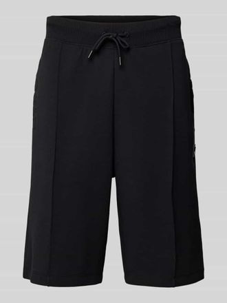HUGO BOSS Sweatshorts mit Label-Print Modell Dilmos