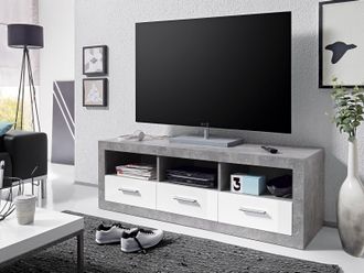 M&ouml;belando TV-Lowboard HiFi Unterschrank Fernsehtisch Schrank Rack Rio de Janeiro I