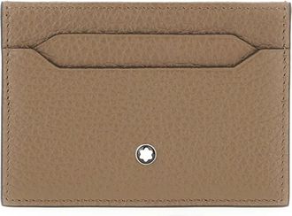 Montblanc Montblanc, unisex, Accessoires, Brun, Taille: ONE Size Grain Card Holder 5cc