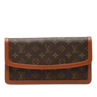 Louis Vuitton Pre-owned Pochette Dame GM - Femme - Pre-owned - Brun - Taille: ONE Size