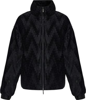 Emporio Armani Damen, Jacken, Schwarzk, XSGr&ouml;&szlig;e
