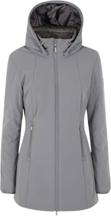 Yes-Zee YES Zee, Femme, Manteaux, Gris, Taille: 42 FR Manteau matelass&eacute; avec fausse gilet d&eacute;tachable