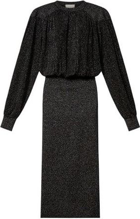 Isabel Marant Robe Aliza en maille brillante fine