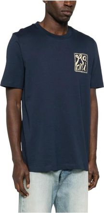 Marni Homme, Tops, Bleu, Taille: XL T-shirt