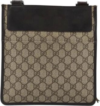 Gucci Pre-owned Sac bandouli&egrave;re vintage - Femme - Pre-owned - Brun - Taille: ONE Size