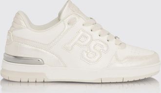 Plein Sport Sneakers aus Leder mit Krokopr&auml;gung