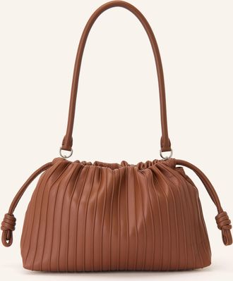 Loewe Schultertasche Flamenco Medium braun
