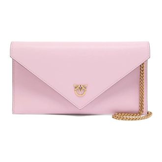 Pinko Pinko, Femme, Sacs, Rose, Taille: ONE Size Flat Purse Mini