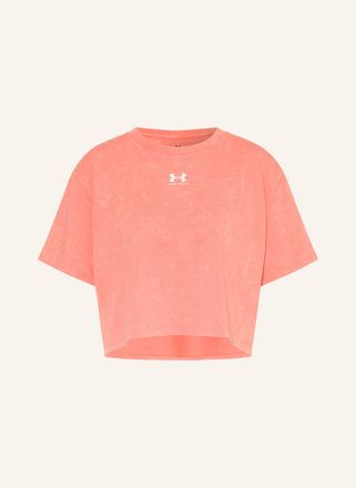 Under Armour T-Shirt Ua Rival Boxy Wash pink