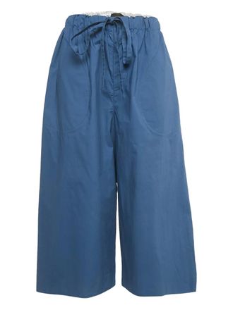 Loewe pantalon &agrave; lien de resserrage - Bleu