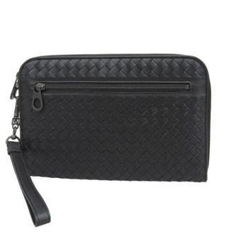 Bottega Veneta unisex, Pre-owned, Noir, Taille: ONE Size Pochette en tissu Pre-owned