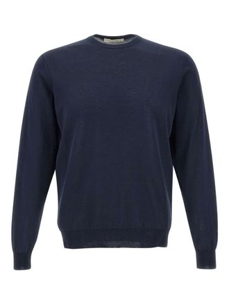 FILIPPO DE LAURENTIIS Pullover aus Baumwolle - Blau
