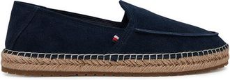 Tommy Hilfiger Espadrilles Hilfiger Flex Espa Suede Loafer FM0FM05392 Dunkelblau