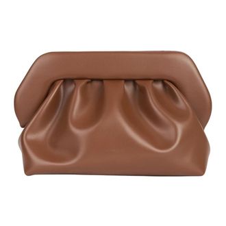 Themoir&egrave; Pochette Bios - Femme - Sacs - Brun - Taille: ONE Size