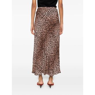 Rixo Leobr Skirt - Brown