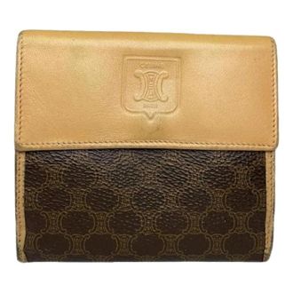 Celine Pre-owned Vintage Leder-Geldb&ouml;rse - - Pre-owned - Damen - Braun - ONE SIZE