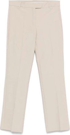 Max Mara Femme, Pantalons, Beige, Taille: 42 FR Cropped Pantalons