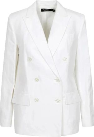 Ralph Lauren Femme, Vestes, Blanc, Taille: 32 FR Narain Blazer