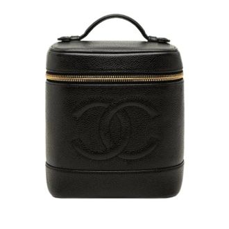 Chanel Sac Vanity Pre-owned - Femme - Pre-owned - Noir - Taille: ONE Size