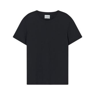 Closed Organisches Baumwoll-Halbarm-Basist-shirt - - Tops - Damen - Schwarzk - M