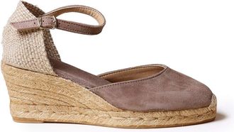 Toni Pons Wildleder-Espadrille f&uuml;r Damen - Lloret-5 - Taupe, 39 EU
