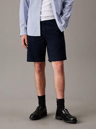 Calvin Klein Chino-shorts Aus Weichem Twill - Dark Sapphire - Herren - 30