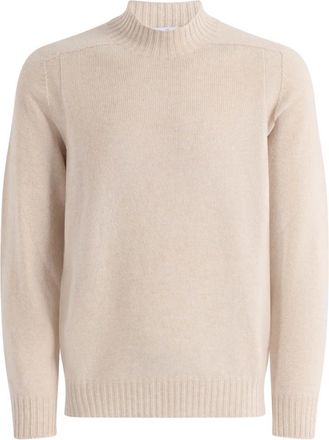 Gran Sasso Lupo Rollkragenpullover - - Knitwear - Herren - Beige - 2XL