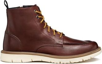 Geox Bottines U POVE pour homme, bordeaux, 46 EU, vin, 46 EU