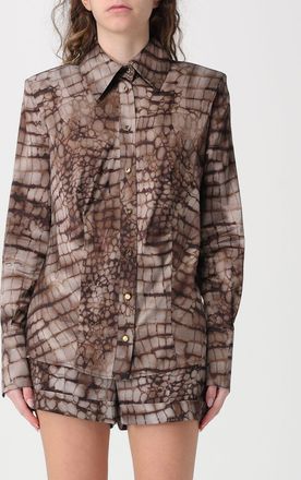 Elisabetta Franchi Hemdbluse ELISABETTA FRANCHI Damen Farbe Braun