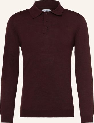 Paul Paul Strick-Poloshirt rot