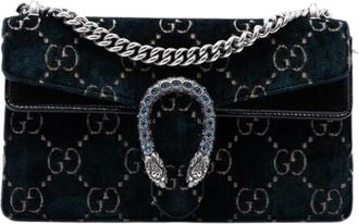 Gucci Sac bandouli&egrave;re vintage doccasion - Femme - Pre-owned - Bleu - Taille: ONE Size