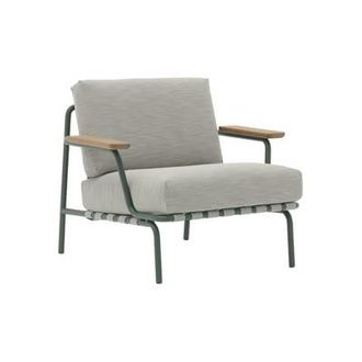MUUTO Fauteuil rembourré Settle - Gris - Sangle polyester - Designer Anderssen & Voll