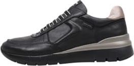 Pikolinos Baskets en Cuir CANTABRIA pour Femme Color Black