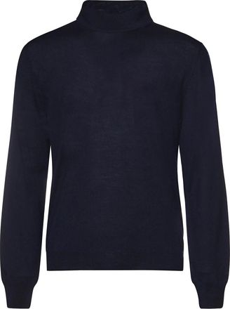 Mauro Ottaviani Rollkragenpullover - Blau