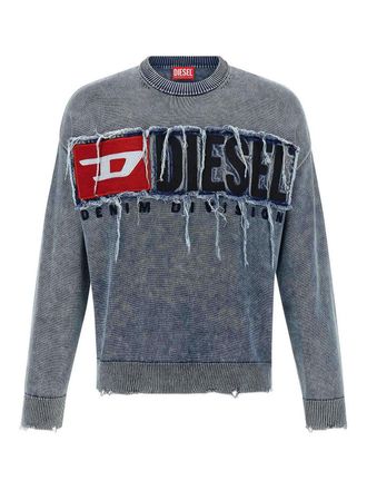 Diesel Pull Col Rond - Bleu