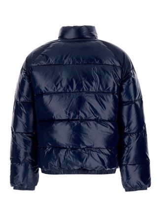 Pyrenex High-Neck Quilted Down Jacket - Blue
