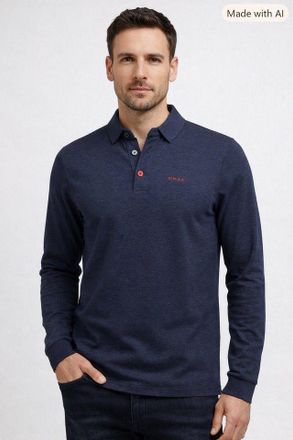 New Zealand Auckland Langarm-Poloshirt N.Z.A. New Zealand Auckland Langarm-Polo Herren (1-tlg)
