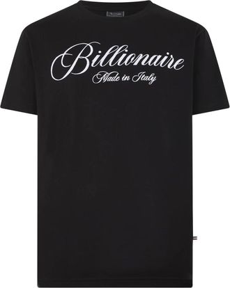 Billionaire Boys Club Homme, Tops, Noir, Taille: S Round Neck T-Shirt Signature