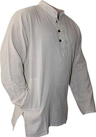 Shopoholic Fashion Chemise Grand-p&egrave;re l&eacute;g&egrave;re du Festival Hippie