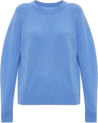 Sams&oslash;e & Sams&oslash;e Femme, Pulls, Bleu, Taille: 42 FR Boston O-Neck