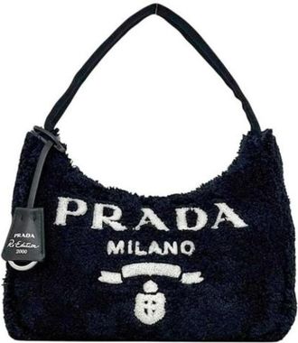 Prada Sac bandouli&egrave;re vintage doccasion - Femme - Pre-owned - Noir - Taille: ONE Size