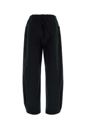 Herno Cotton-Elastane Trousers - Black