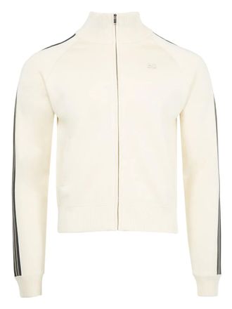 Wales Bonner Sweatshirtjacke mit Streifendetail - Nude