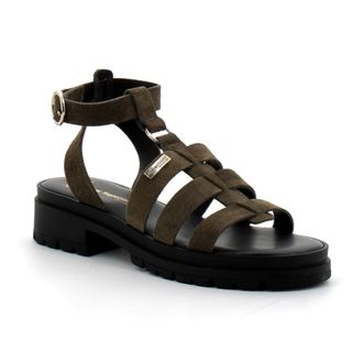Les Tropeziennes Sandales femme kaki Tobosued - Femme - Chaussures - Vert - Taille: 41 EU