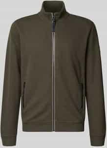 Lerros Sweatjacke mit Reißverschlusstaschen