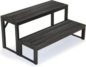 Villeroy & Boch Whirlpool Treppe Select Ebony Whirlpooltreppe - Villeroy&boch