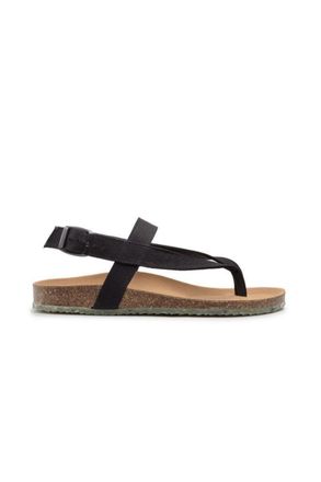Zouri Damen vegan Sandalen Insel Schwarz