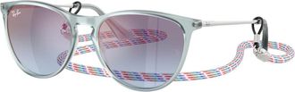 Ray-Ban unisex, Accessoires, Gris, Taille: 50 MM Junior Erika Lunettes de soleil