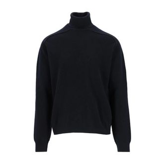 Maison Margiela Homme, Pulls, Bleu, Taille: S Pull &agrave; col roul&eacute;